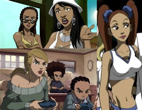 Boondocks 2005 Adult Swim Fanart The Boondocks Women The Boondocks