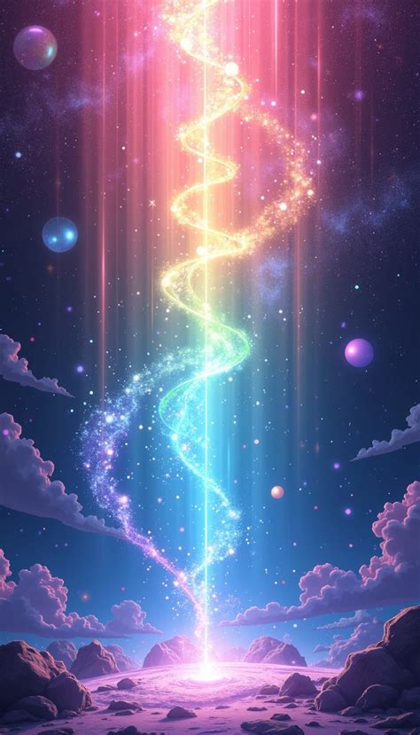 Free Prismatic Magic Portal Image Prismatic Magical Anime Download At Stockcake