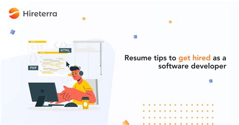 resume tips to get hired as a software developer by hireterra medium