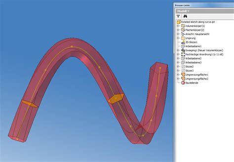 pattern features along curve orientation of feature autodesk community