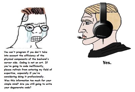 C Simp Vs Python Chad Programmerhumor