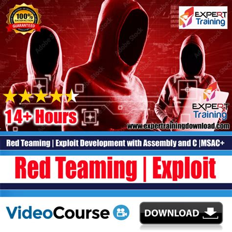 Red Teaming Exploit Development With Assembly And C Msac Expert Training