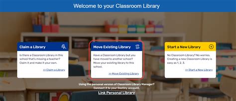 Move A Classroom Library