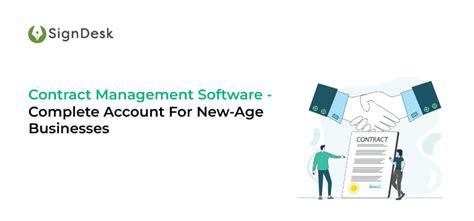 Contract Management Software Explained In Detail Signdesk