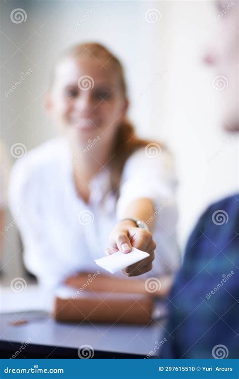 Pass Note And Student With Letter In Class At High School With Friends