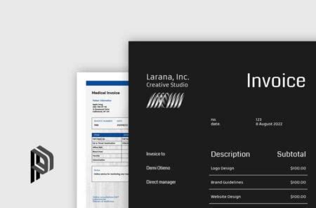 12 Best Google Docs Invoice Templates Time To Get Paid