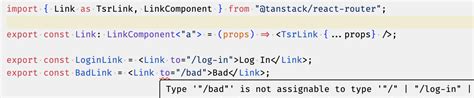 Tanstack Router How To Wrap A Link Component With Type Safety