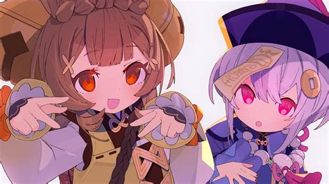 Qiqi And Yaoyao Genshin Impact Drawn By Hajime Hajime Ill 1st Danbooru