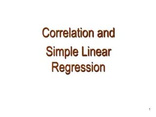 PPT - SIMPLE REGRESSION AND CORRELATION PowerPoint Presentation, free download - ID:6525611