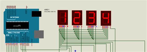 Seven Segment 4 Digit Dengan Arduino