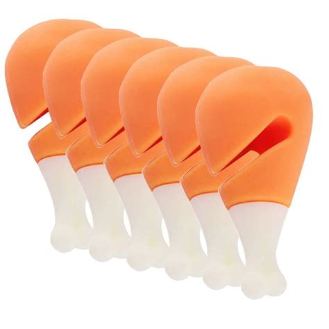 6 Pcs Pot Lid Overflow Preventer Pan Lid Pot Protectors Pot Lid Holder Boil Over Stopper