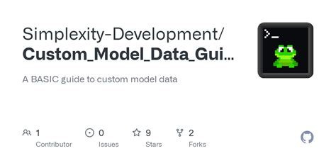 GitHub Simplexity Development Custom Model Data Guide A BASIC Guide To Custom Model Data