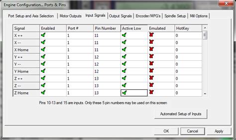 Mach3 Serial Port Setup Softmoreatwork