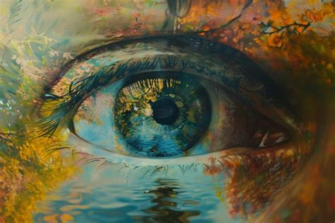 Premium Photo Reflect On The Role Of Perception In Shaping Reali