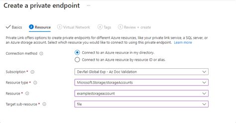 Configure Azure File Sync Network Endpoints Azure Docs