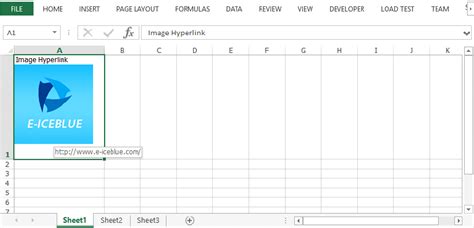 Insert Image Hyperlinks In Excel In Java