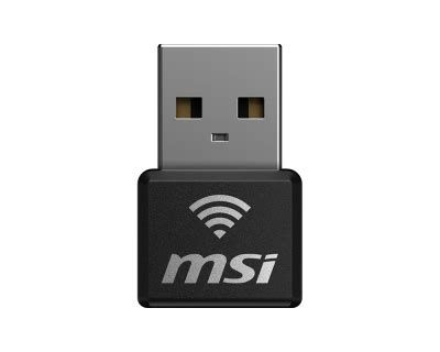 MSI AX Nano WiFi USB Adapter GUAX N