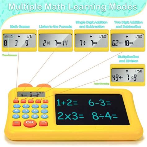 Vigor Toys Interactive Electronic Math Game With Sketch Pad