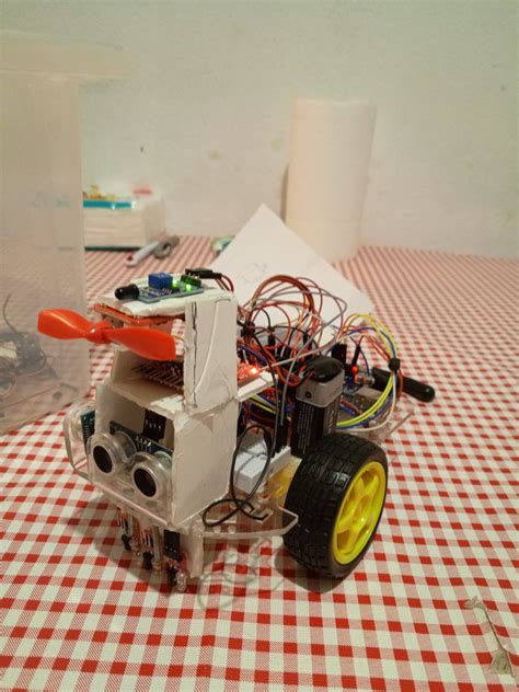 Github Goulaoalexfire Extinguishing Robot My Project In The Fire