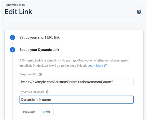 Firebase Dynamic Link Support Custom Parameters Stack Overflow