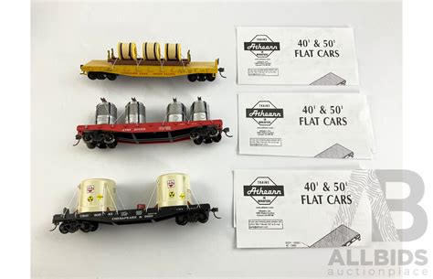 Three Boxed Athearn Ho Scale Models Lot 1479999 Allbids