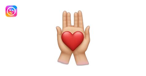 Fingers Of Two Hands Creating A Heart Shape Emoji Ai Emoji Generator