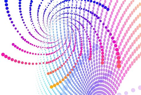 Premium Vector Abstract Spiral Rainbow Design Element On White Background Of Twist Lines