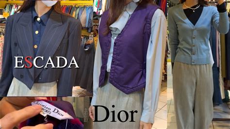 기본간절기템부터 겨울이너🎃빈티지쇼핑 명품으로 남다르게 차별템 득템 Youtube