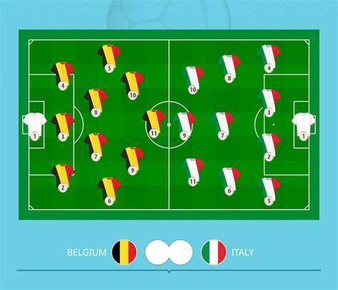 파란색 대 축구 경쟁 배너 무료 벡터