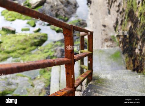 Rust Series The Beauty Of Rust In The Multi Coloured Oxidation Stock Photo Alamy