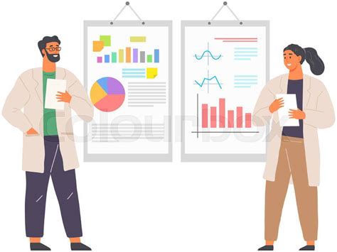 Search For Solutions Scientific Analysis Concept Woman Loo Colourbox