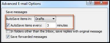 How To Enable Or Disable Autosave Emails In Outlook Definite Guide