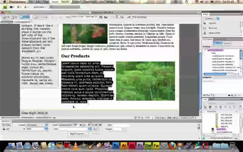 How To Create A Website Using Dreamweaver Cs 4 Pt 38 Youtube