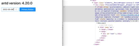 4200版本之后datepicker相关组件加载后首次点击展开会闪烁一下莫名的value值 · Issue 35590 · Ant