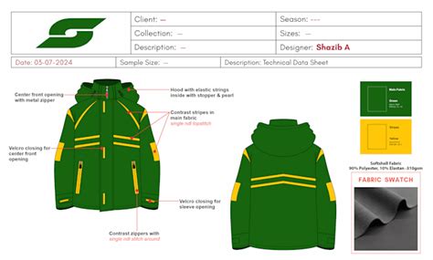 Create Factory Ready Tech Pack For Fashion Design By Shazibali384 Fiverr