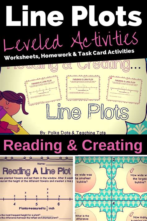 Line Plots Worksheets Differentiated Line Plots With Fractions Teaching Writing Elementary
