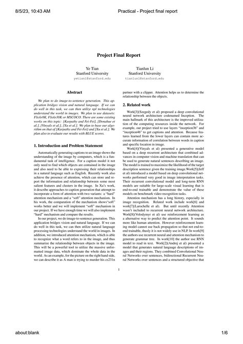 solution practical project final report convolutional neural networks