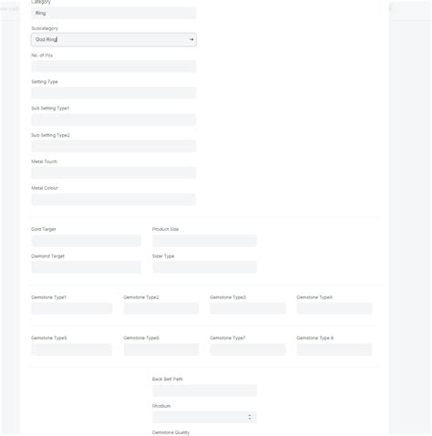 Fields Are Not Getting Load Properly Show When Reload Manufacturing