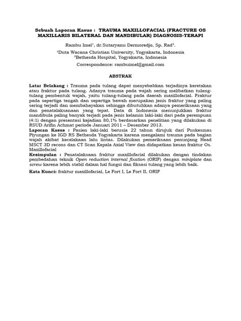 Case Report Radiology Pdf