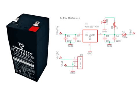 4v Sla Battery Charger Codrey Electronics