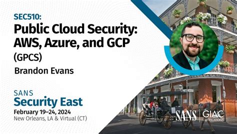 Brandon Evans On Linkedin Sec510 Cloudsecurity Cloudagnostic Multicloud Aws Azure Gcp…