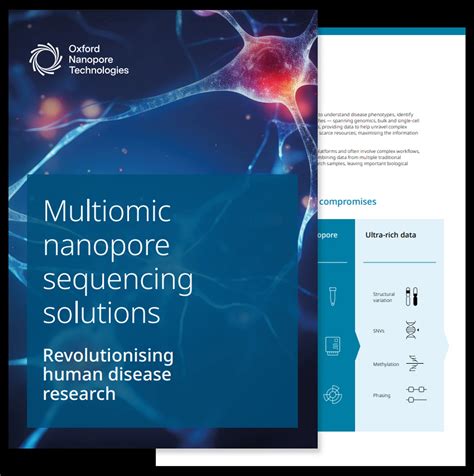 Multiomic Sequencing Oxford Nanopore Technologies