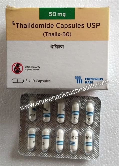 Thalidomide 50mg Capsule At ₹ 130stripe Surat Id 2852684530962