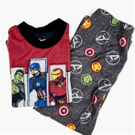 Marvel Pajamas Marvel Avengers Pajamas Poshmark