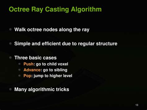 Ppt Efficient Sparse Voxel Octrees Powerpoint Presentation Free