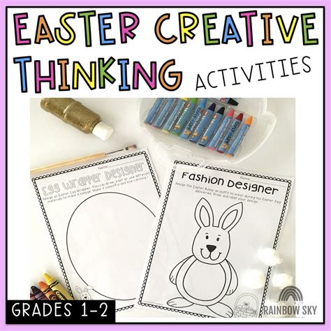 Easter Activities Easter Worksheets Grades 1 2 Rainbow Sky