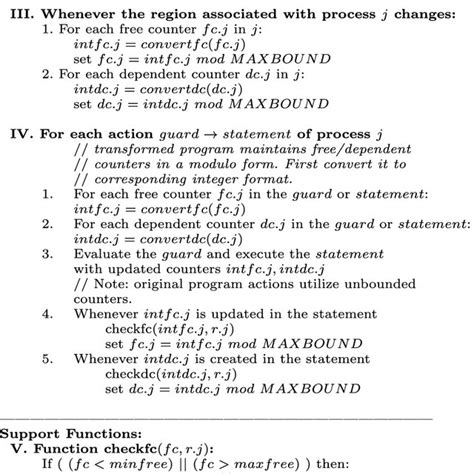 Our Transformation Algorithm For Process J In The Given Program