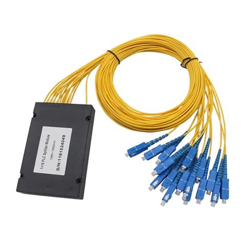 Passive Splitter Box Fiber Optics Sc Upc Plc 12 Fiber Splitter Abs