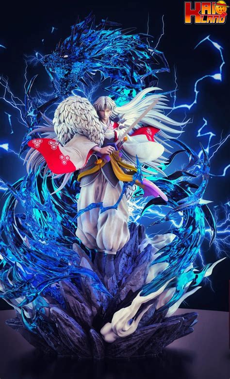 Inuyasha Tian Fu Studio Inuyasha Sesshomaru Resin Statue Kaioland