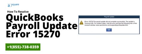 QuickBooks Payroll Update Error Update Issue